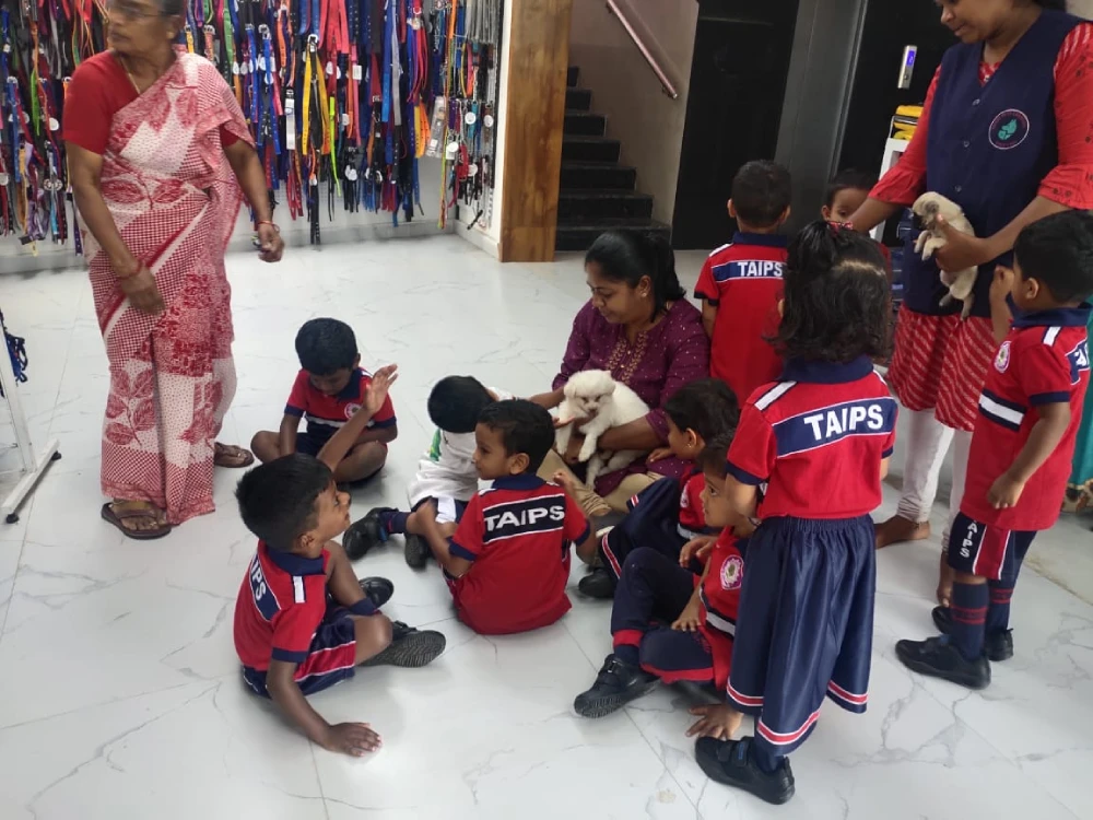Field Trip to Pet Shop - taips.edu.in