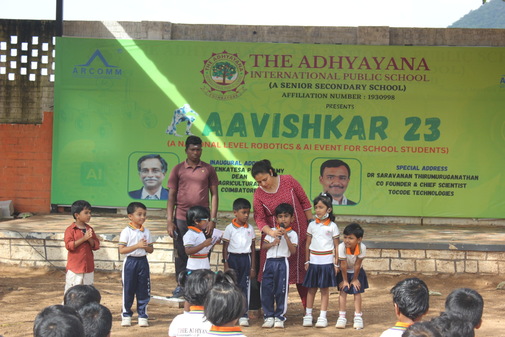 kindergarten School Assembly - The Adhyayana International Public School