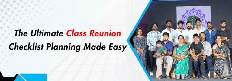 The Ultimate Class Reunion Checklist: Planning Made Easy