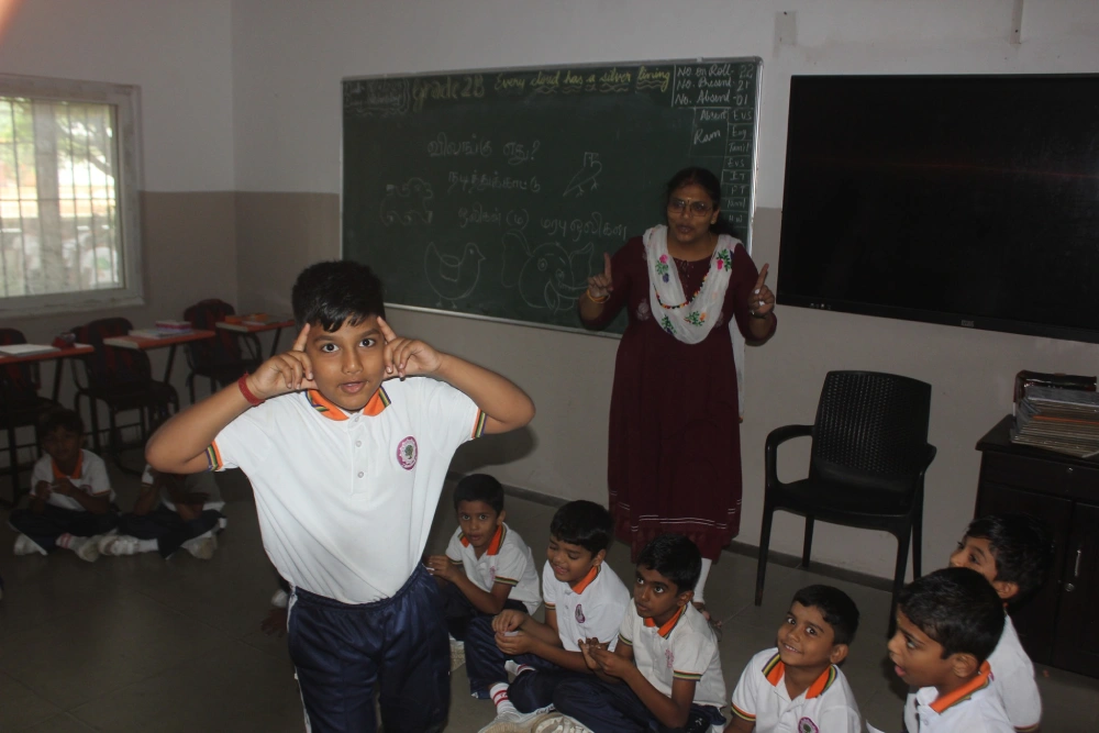 Creative Tamil Activity - The Adhyayana International Public School