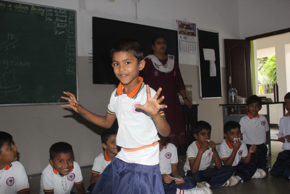 Creative Tamil Activity - The Adhyayana International Public School