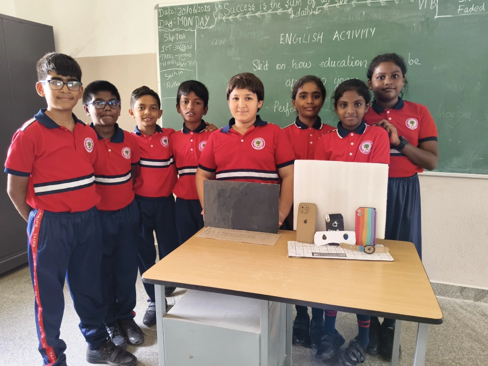 Hand made Props - The Adhyayana International Public School